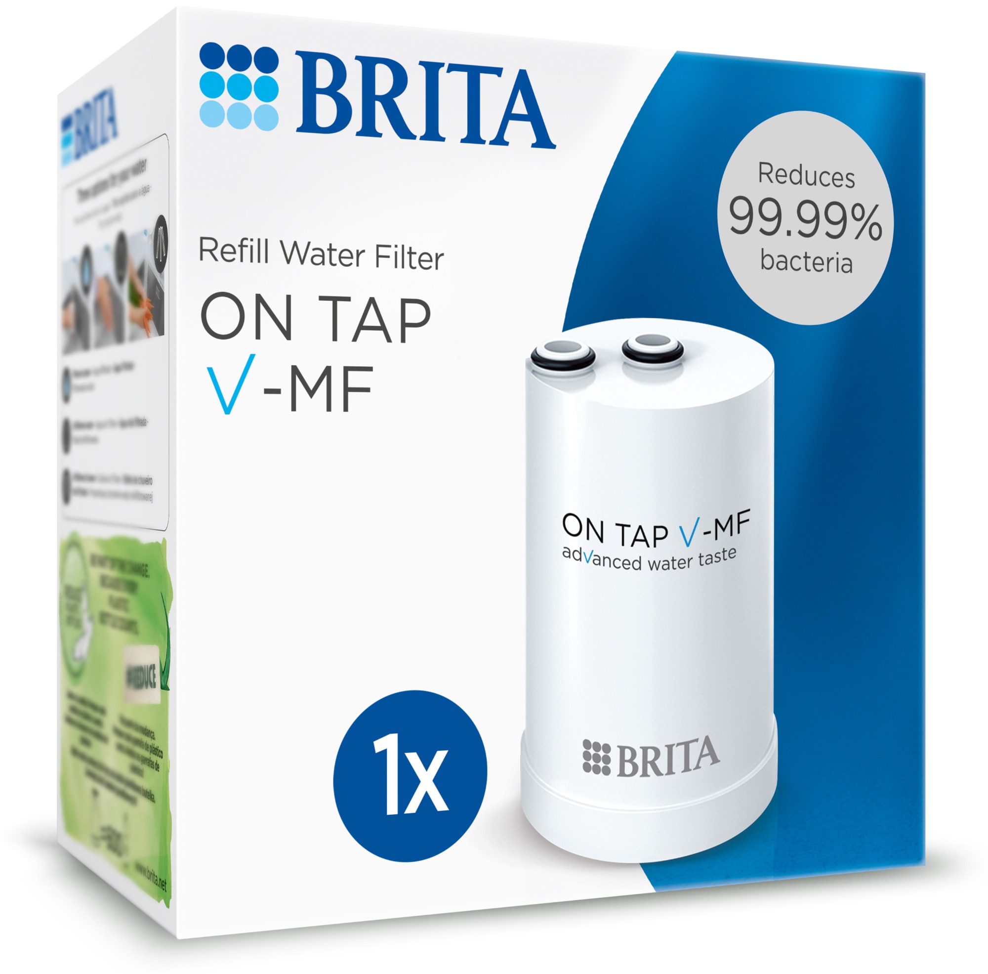 Brita On Tap Pro V-MF vattenfilterpatron - Crema
