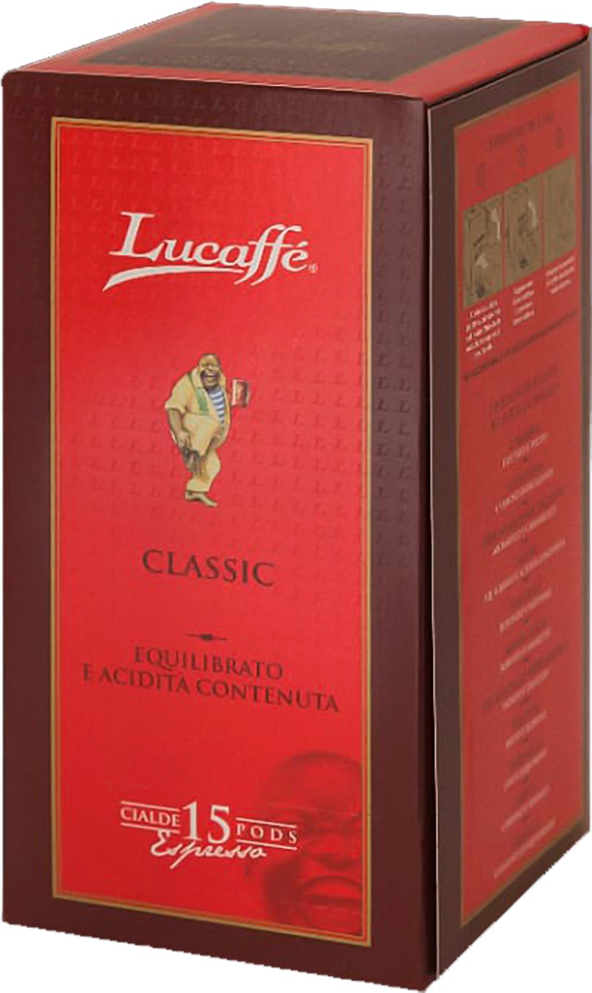 Lucaffé Classic espresso pods - Crema