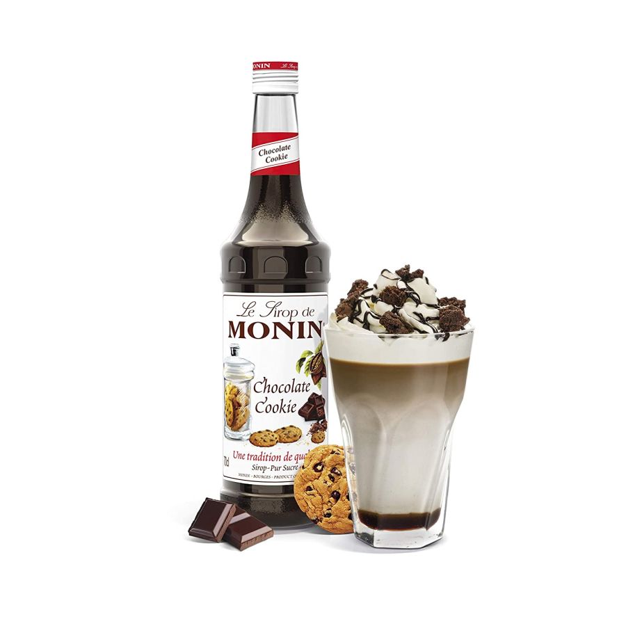 Monin Chocolate Cookie smaksirap 700 ml - Crema