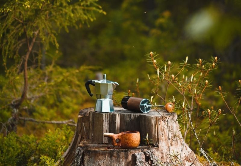 Outdoorkaffe - En kaffepaus ute i naturen - Crema