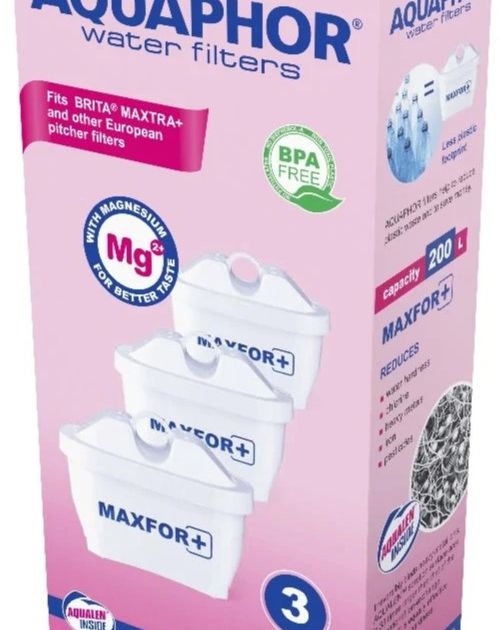 Aquaphor Maxfor+ Magnesium vattenfilterpatron 3-pack - Crema