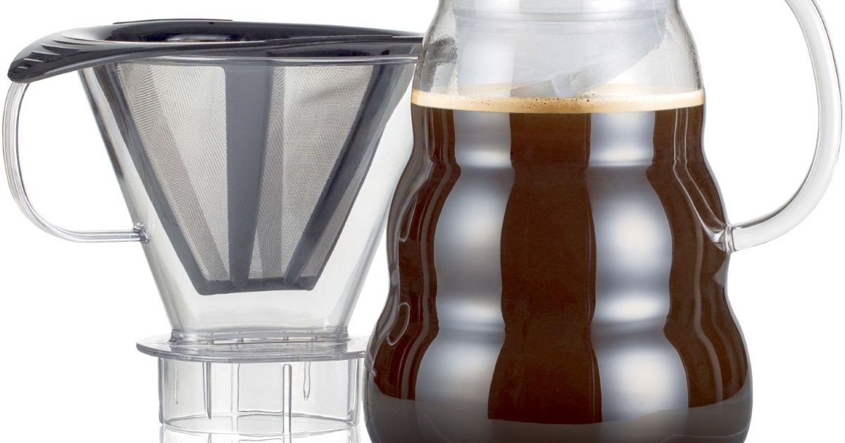 Bodum Melior kaffekanna med stålfilter 1000 ml - Crema