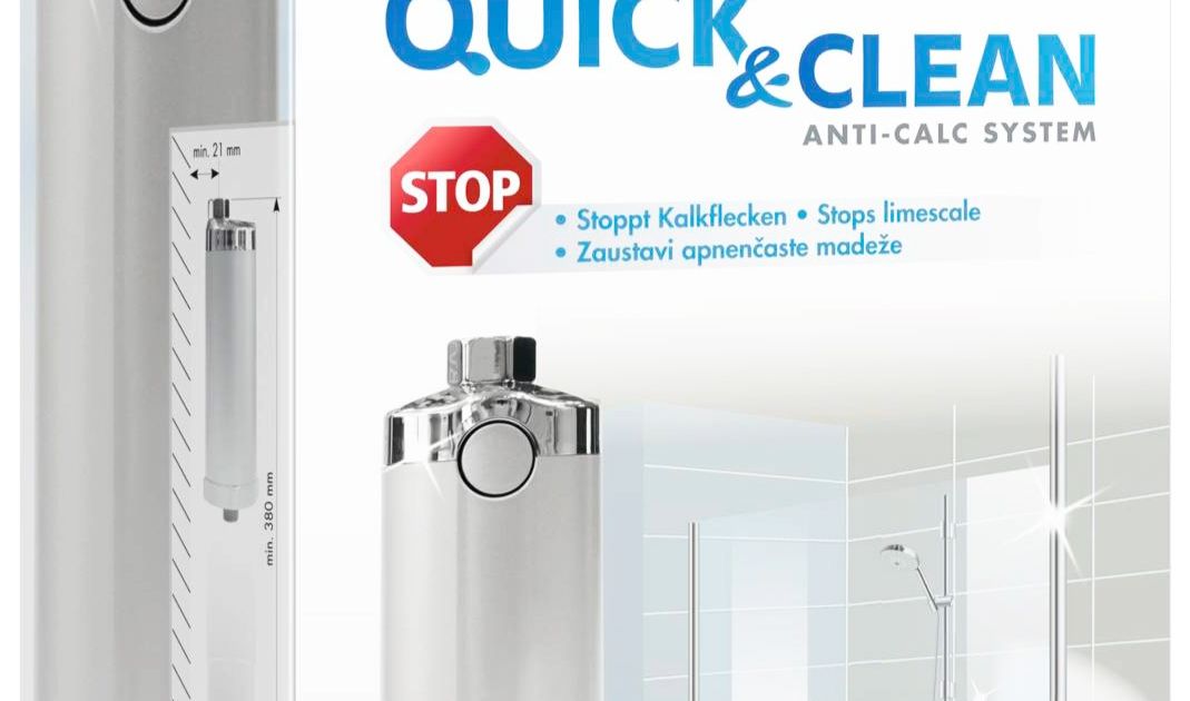 BWT Quick & Clean Anti-Calc Filter System duschfiltersystem - Crema