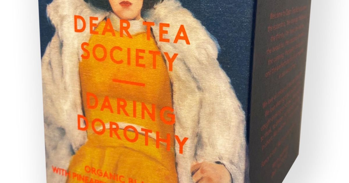 Dear Tea Society Daring Dorothy Organic Black Tea 80 g - Crema