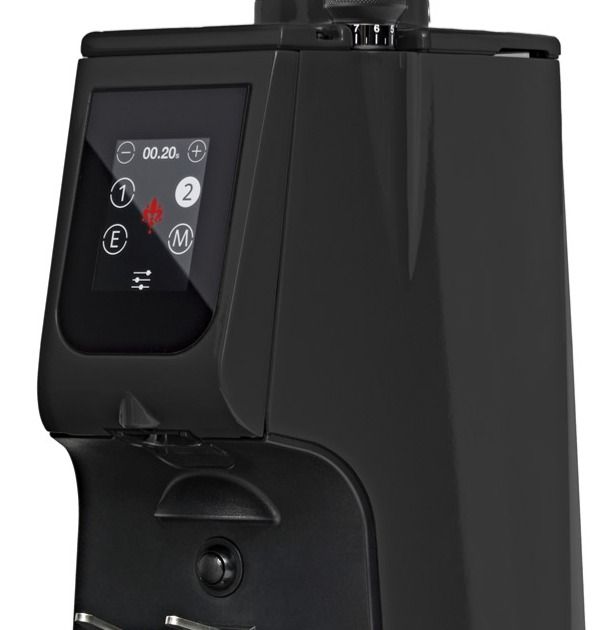 Eureka Atom Touch 65 espressokaffekvarn, svart - Crema