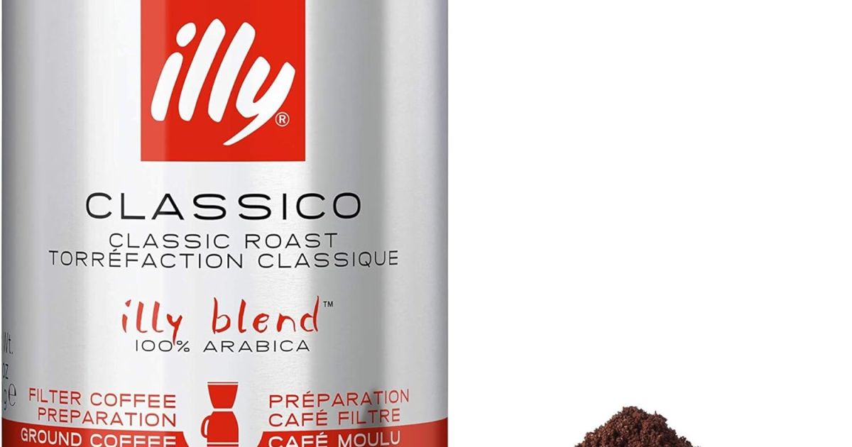 illy Classico 250 g bryggmalet kaffe - Crema