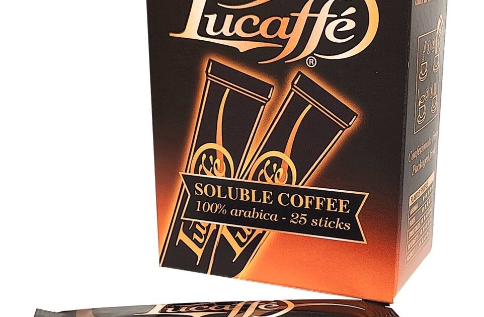 Lucaffé 100 % Arabica snabbkaffe 25 st - Crema