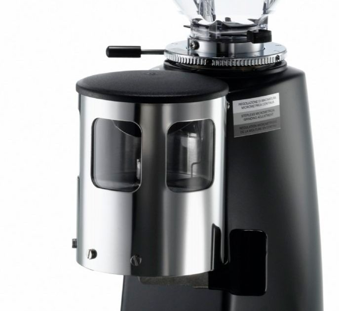 Mazzer Mini Manual Doser espressokvarn, svart - Crema