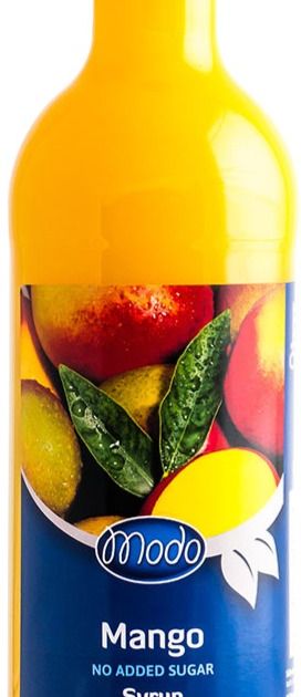 Modo Mango Low-Sugar syrup 75o ml - Crema