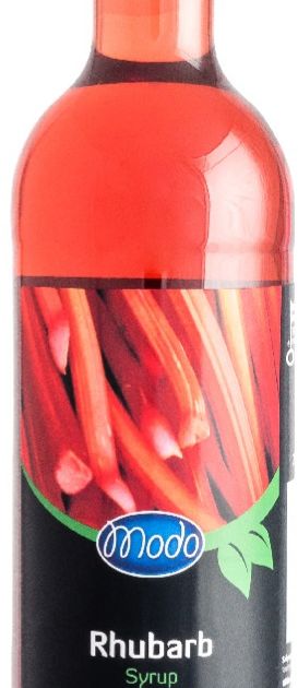 Modo Rhubarb rabarbersyrup 750 ml - Crema