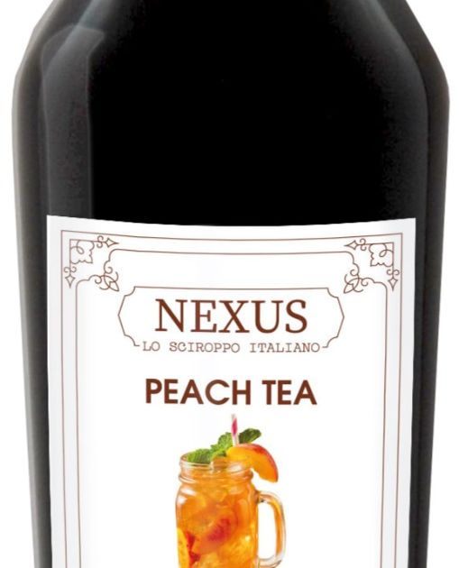 Nexus Peach Tea Syrup 700 ml - Crema