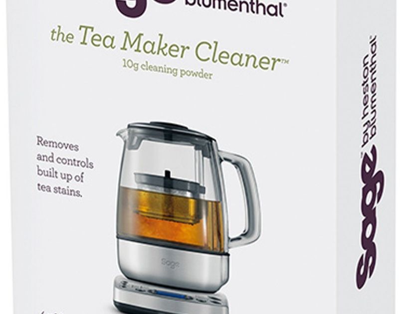Sage Tea Maker Cleaner rengöringspulver för tekokare, 4 st - Crema